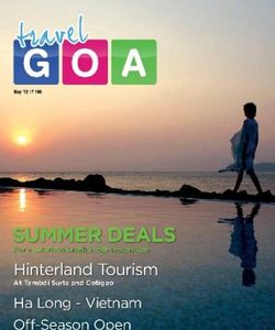 travel GOA Magazine - Get your Digital Subscription