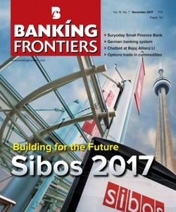 Banking Frontiers Magazine - Get your Digital Subscription