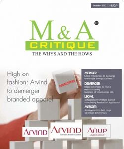 M & A Critique Magazine - Get your Digital Subscription