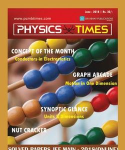 PHYSICS TIMES Magazine - Get your Digital Subscription