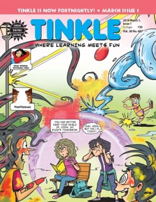 TINKLE Magazine March 1, 2018 issue – Get your digital copy