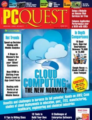 PCQuest Magazine August 2013 issue – Get your digital copy